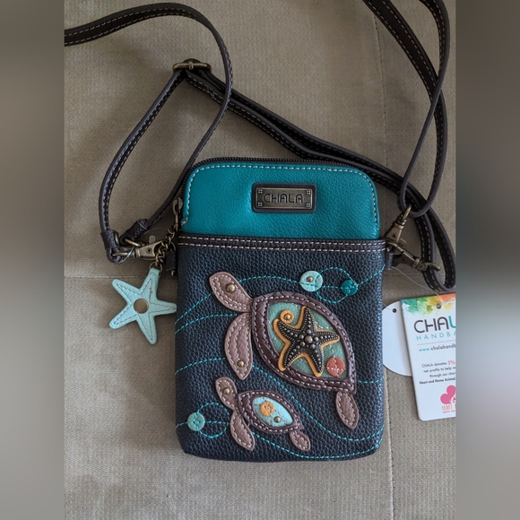 Chala | Bags | Chala Two Turtles Crossbody | Poshmark